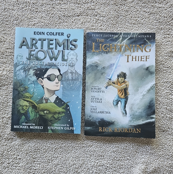 Other | Percy Jackson The Olympians Lightning Thief And Artemis Fowl ...